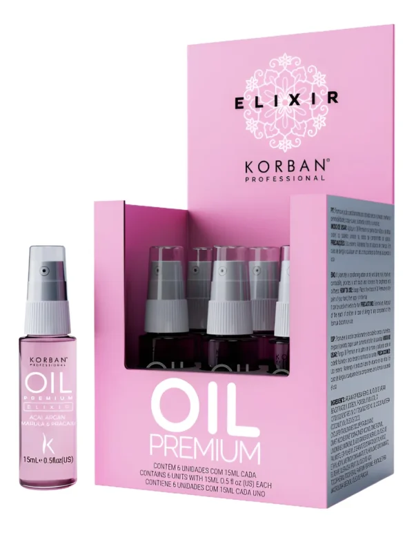 Elixir Oil Premium 6 unidades - Korban Florianópolis